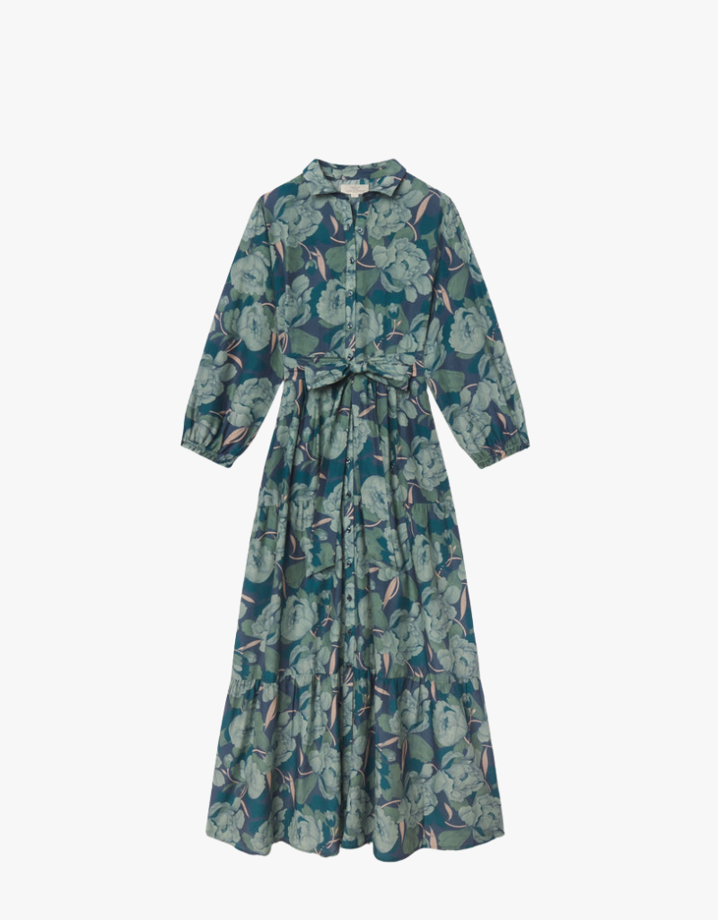 Teal Green Hushed Shadow Martina Dress by Trovata - Ambiance Luxury ...