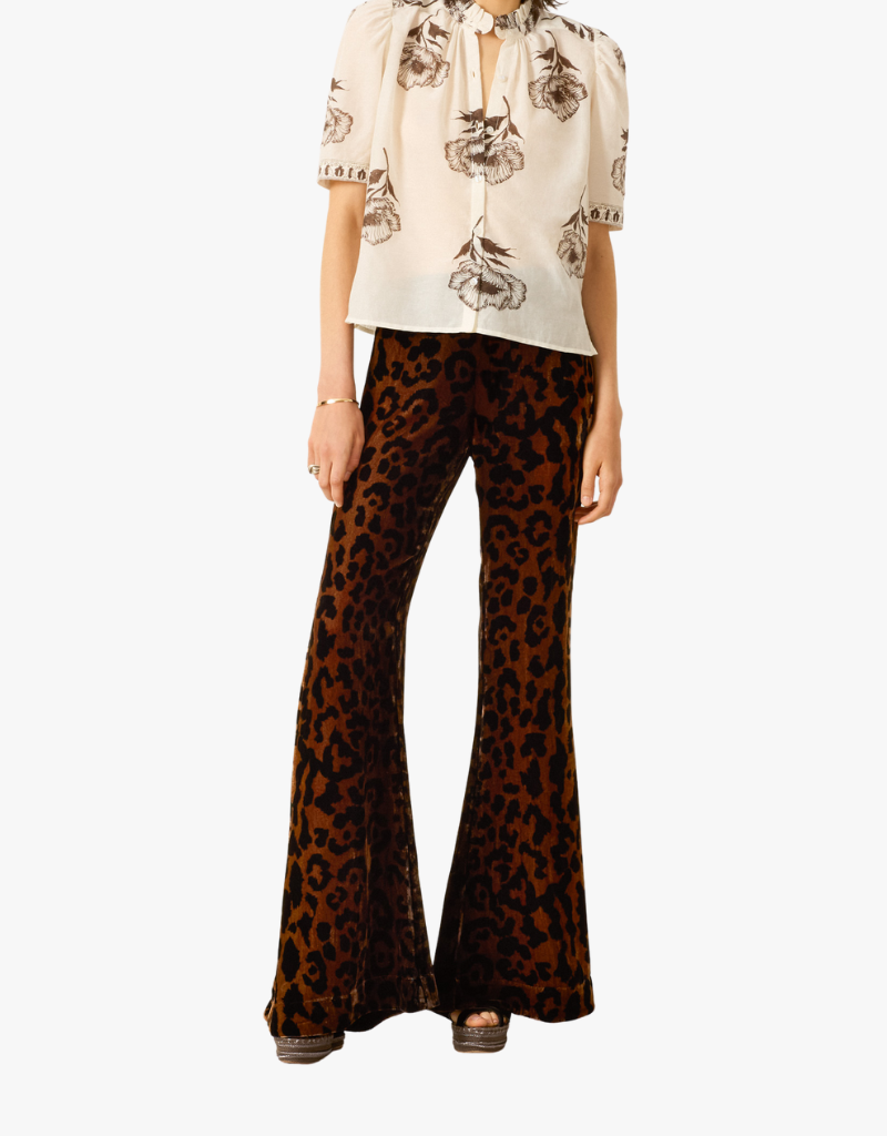 Off-White Floral Winn Obsidian Poppy Shirt by Alix Of Bohemia ...